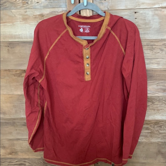 Legendary Whitetails | Shirts | Legendary Whitetails Mens Red Henley ...